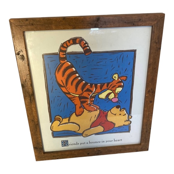 Disney | Wall Decor | Disney Tigger Winnie The Pooh Friends Put A ...